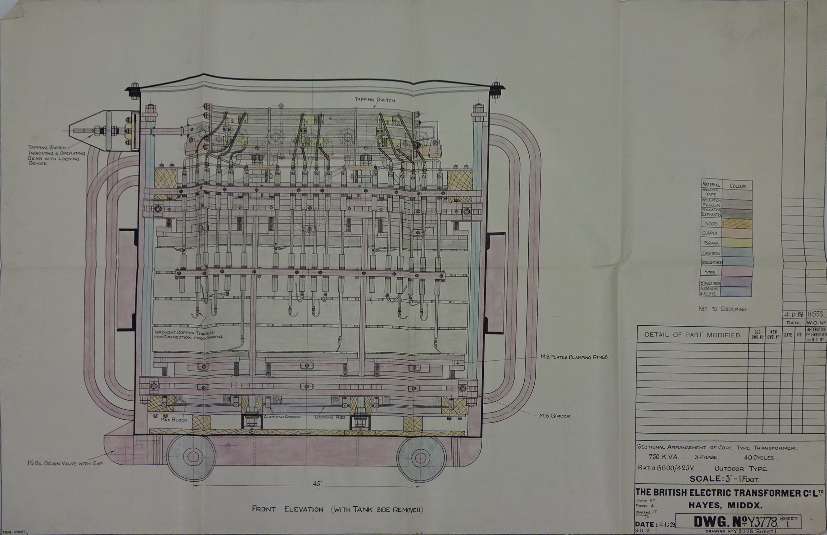 Early ICI Billingham Electrical Engineering Drawings – IET Archives blog