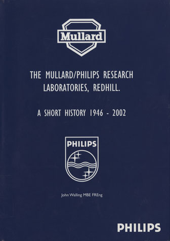 Mullard Research Laboratories – Newly Discovered Oral Histories – IET ...