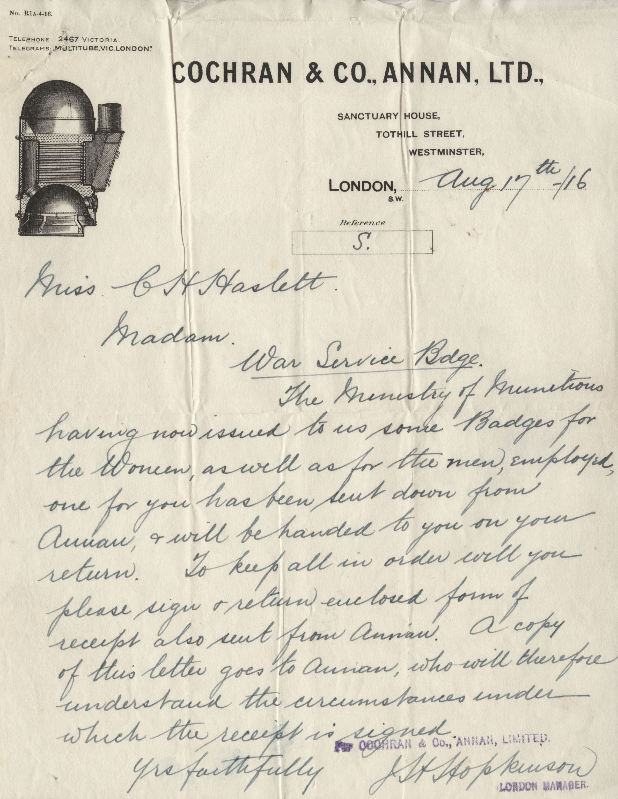 The electrifying life of Caroline Haslett – IET Archives blog