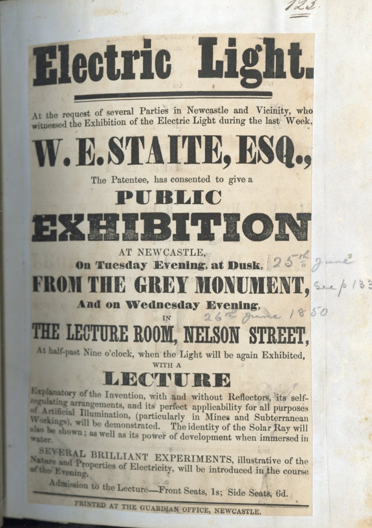 Shining a light on William Edwards Staite – IET Archives blog