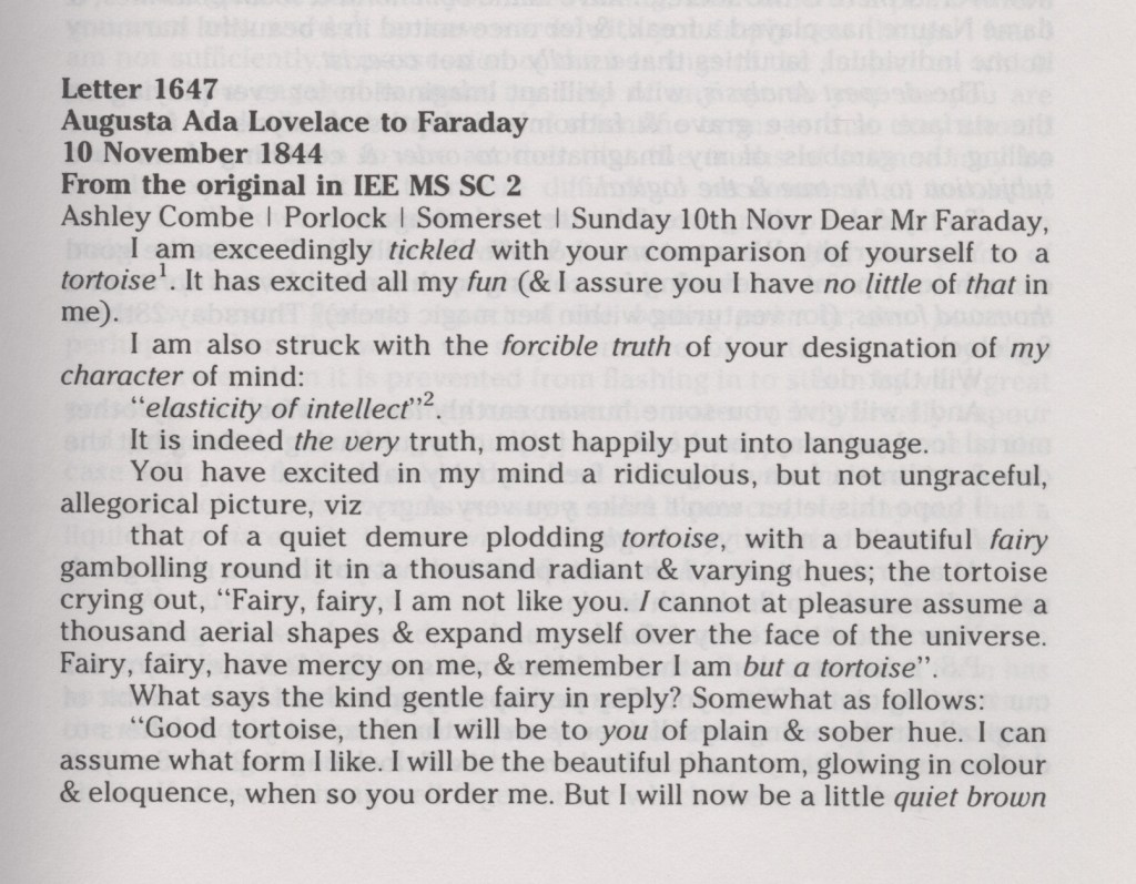 Ada Lovelace – an enchantress of science – IET Archives blog